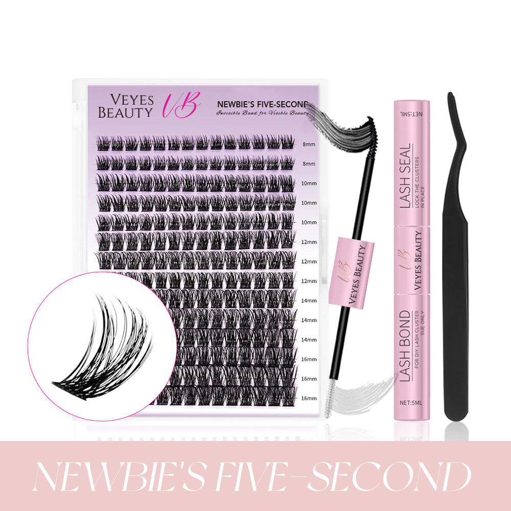 Veyesbeauty Invisible Band Lash | DIY Lash Extension Kit|Lash Clusters